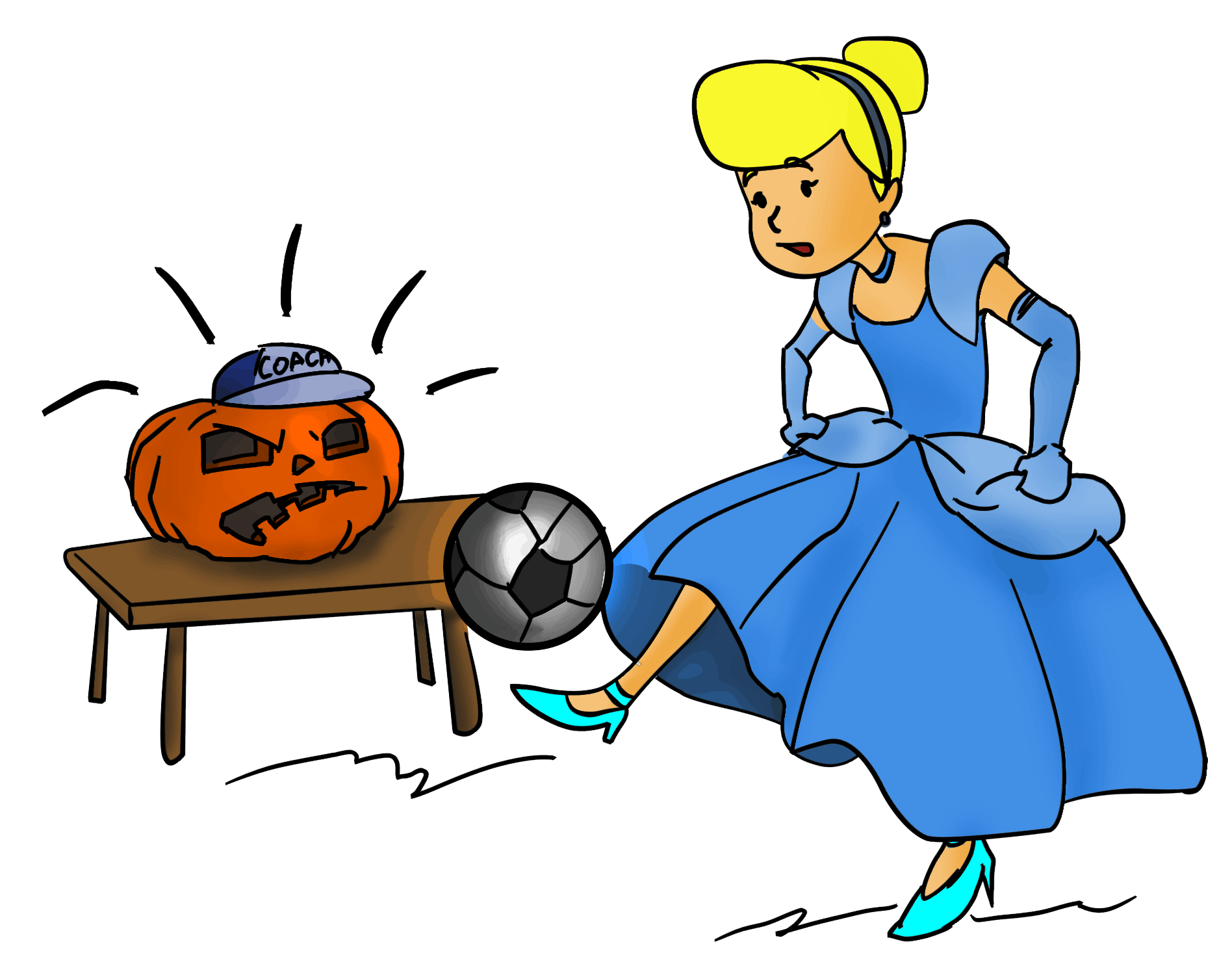 Cinderella, Soccer Player – Kenn Nesbitt's Poetry4kids.com