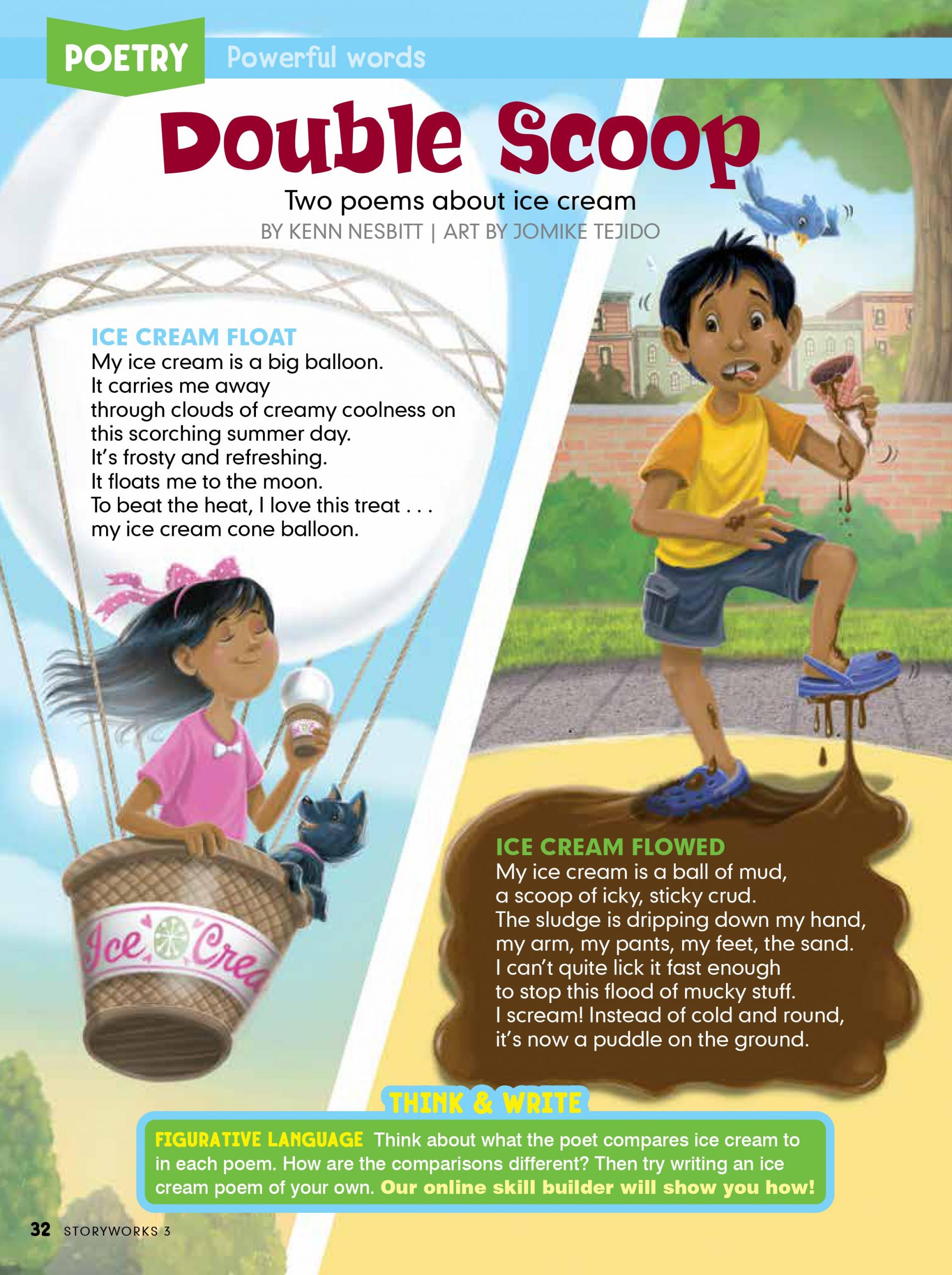 Double Scoop: Two Ice Cream Poems for a Hot Day – Kenn Nesbitt's ...