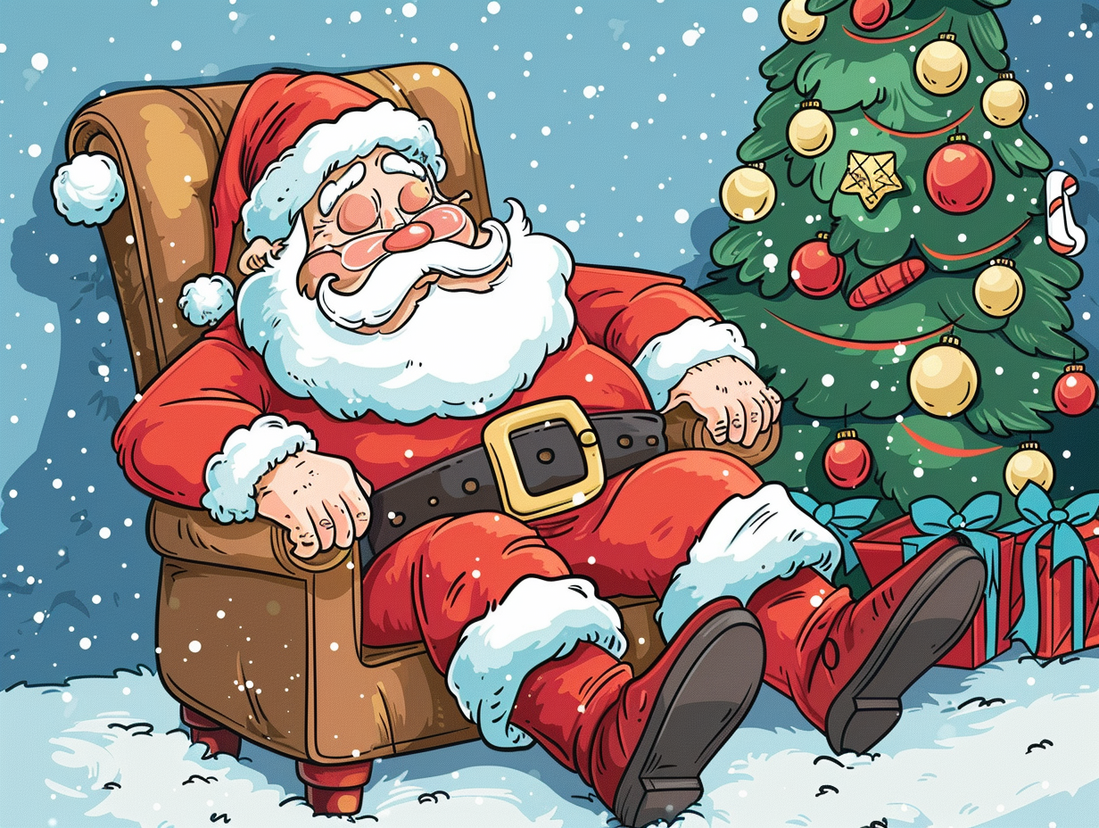 Santa’s Feeling Sick – Kenn Nesbitt's Poetry4kids.com
